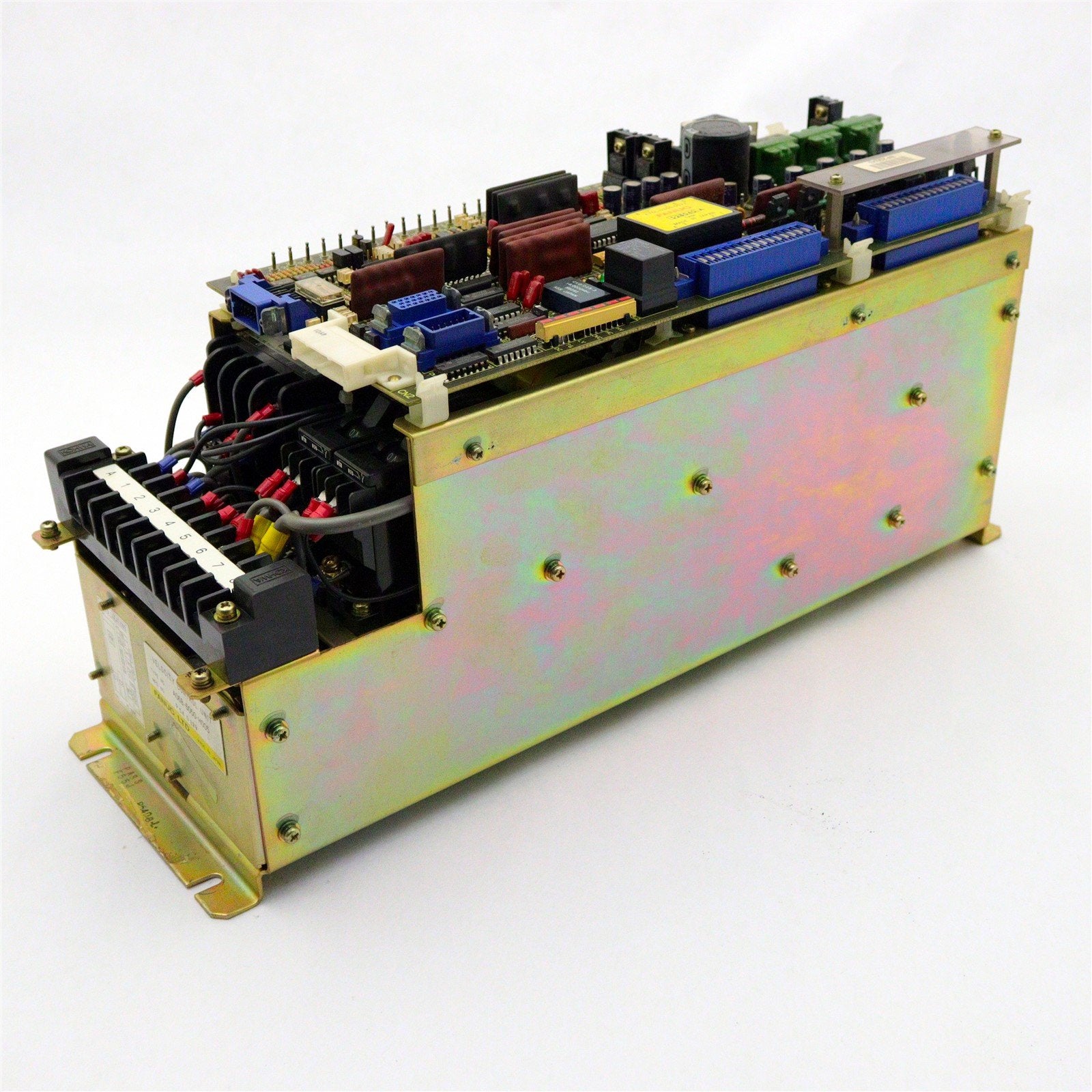 Fanuc Velocity Control Unit A06B-6050-H005 w top control board A20B-10