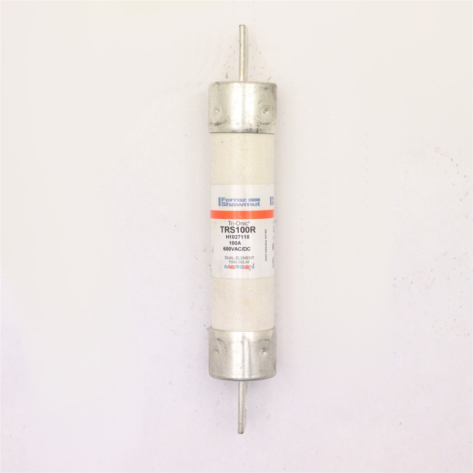 FERRAZ SHAWMUT TRIONIC 600 VOLT AC 600 VOLT DC 100 AMP FUSE TRS100R *T