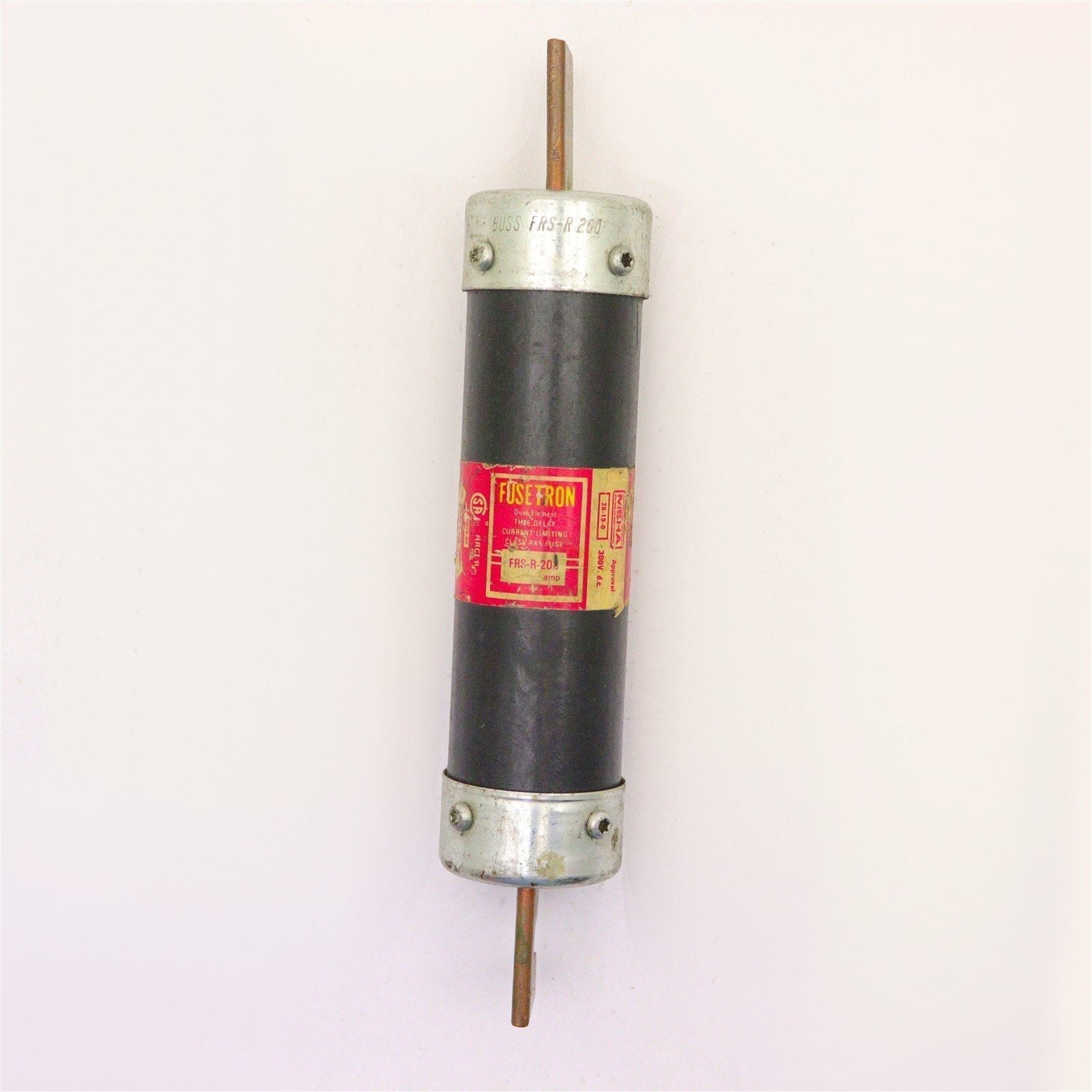 FUSETRON 600 VOLT AC 300 VOLT DC 200 AMP FUSE FRS-R-200 *TESTED*