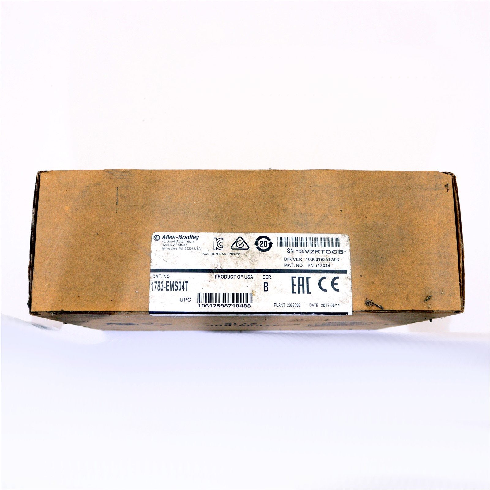 *FACTORY SEALED* ALLEN-BRADLEY STRATIX 6000 ETHERNET MANAGED SWITCH 17